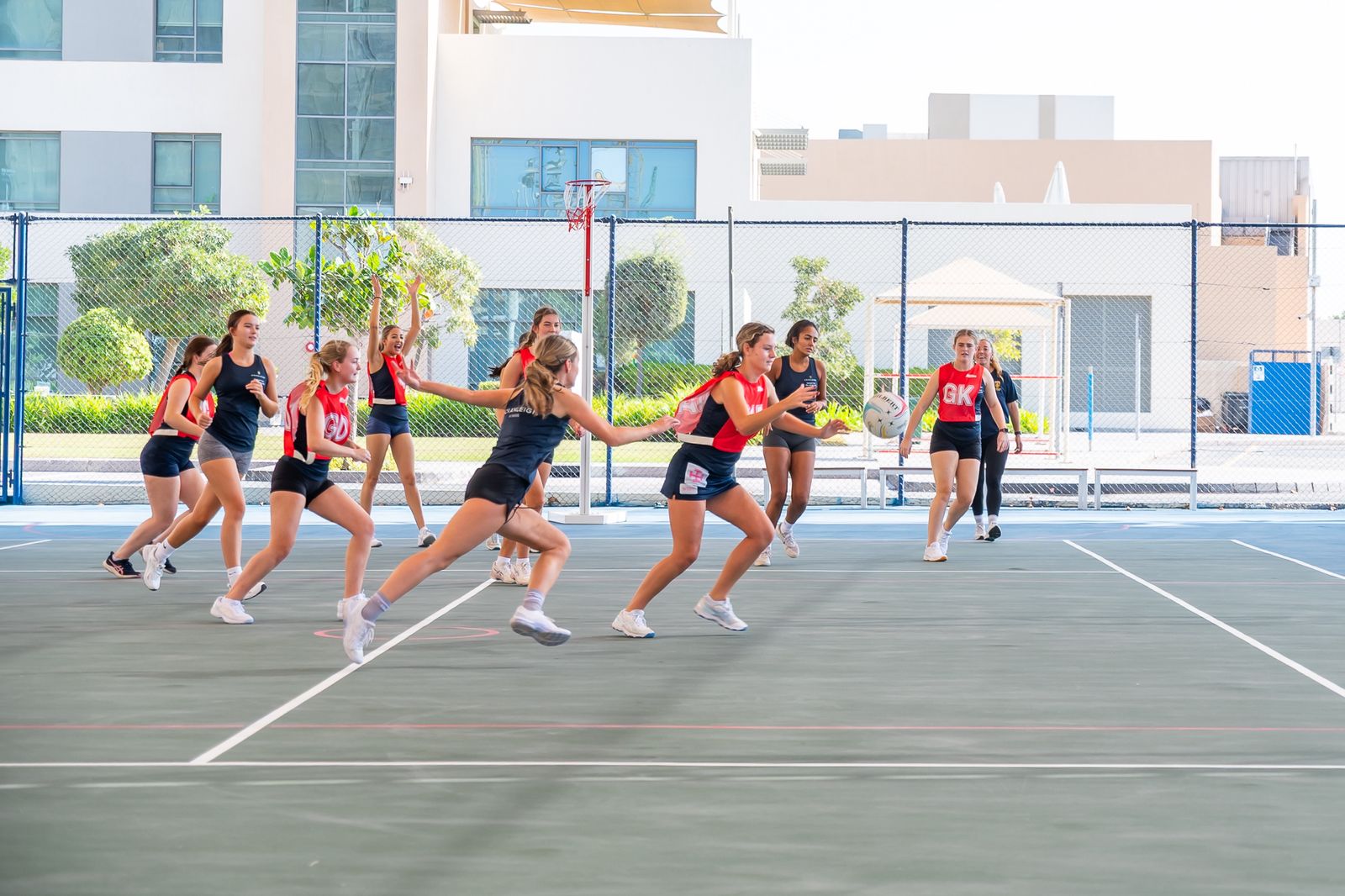 Netball trip to Abu Dhabi - Cranleigh School